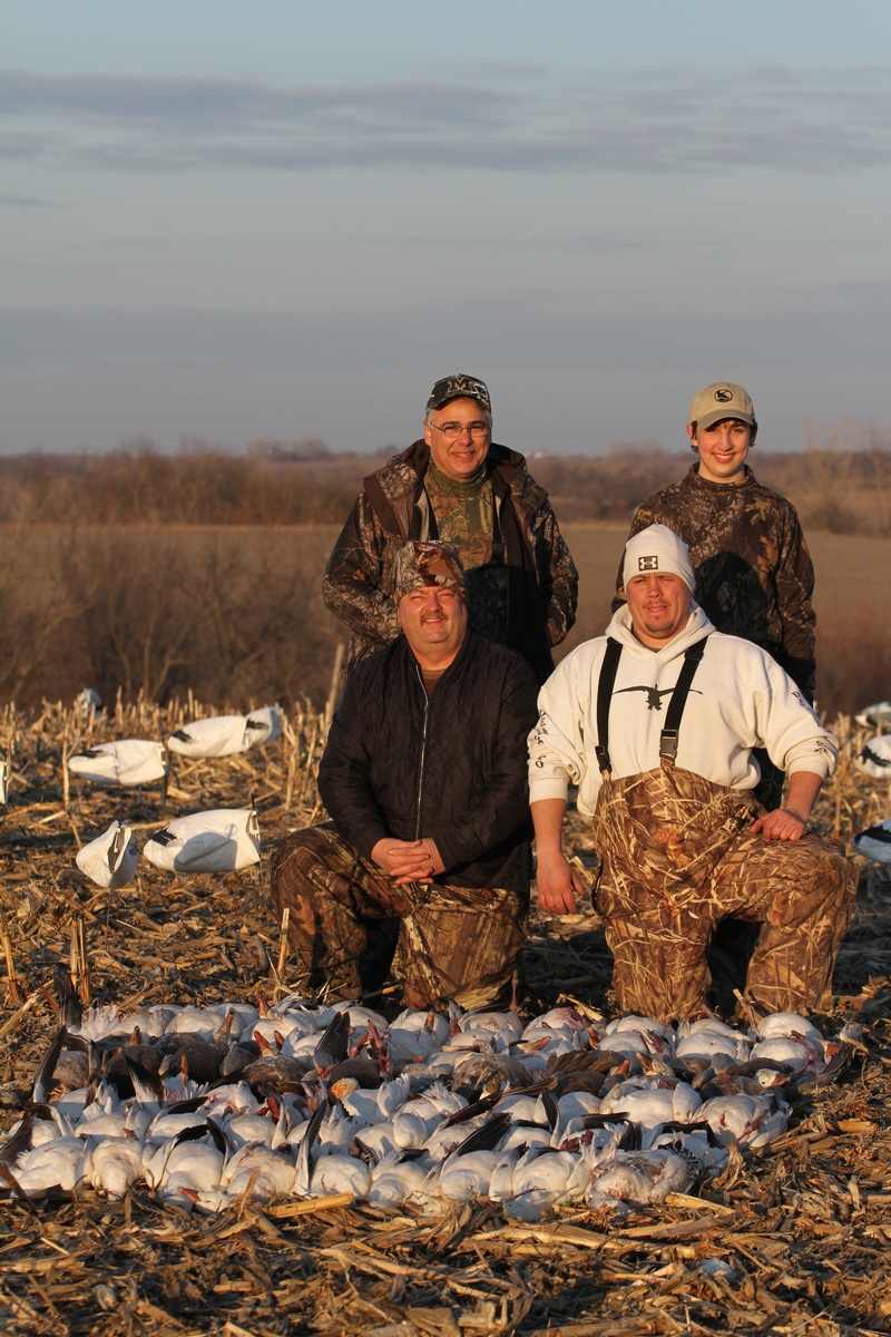 Banded Gandr Outfitters South Dakota Snow Goose Photo Gallery